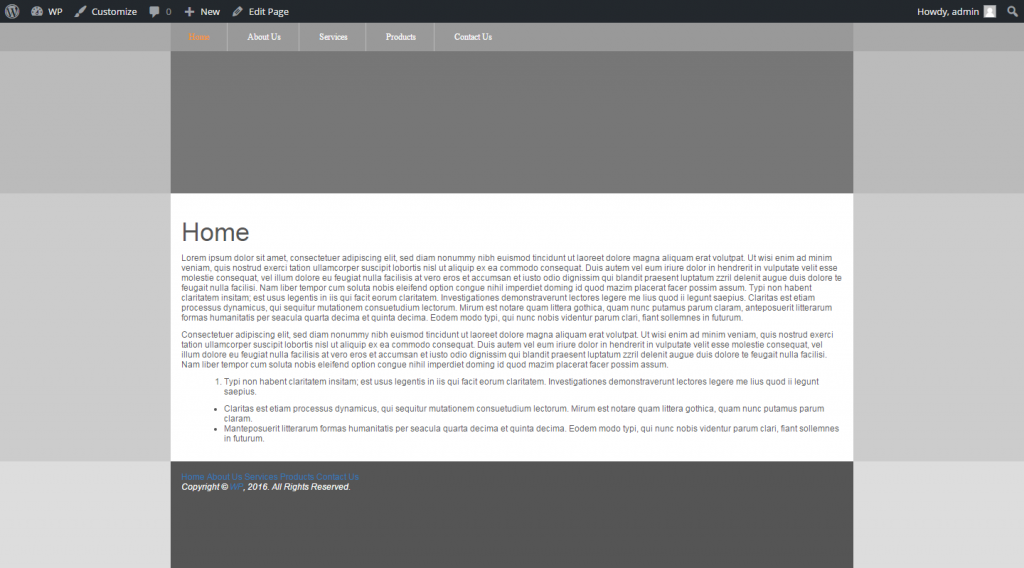 CVF Default WordPress Theme - Carlo Fontanos