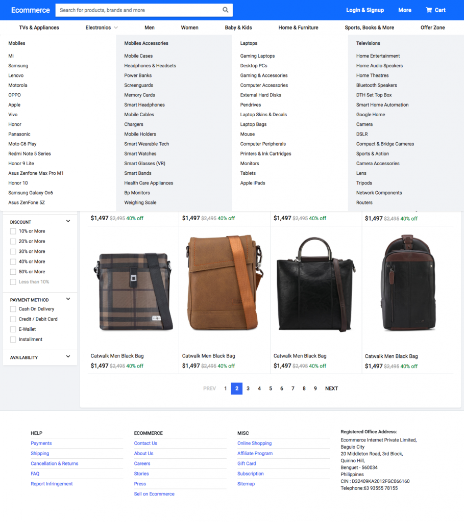 Lunar Ecommerce Theme - Carlo Fontanos